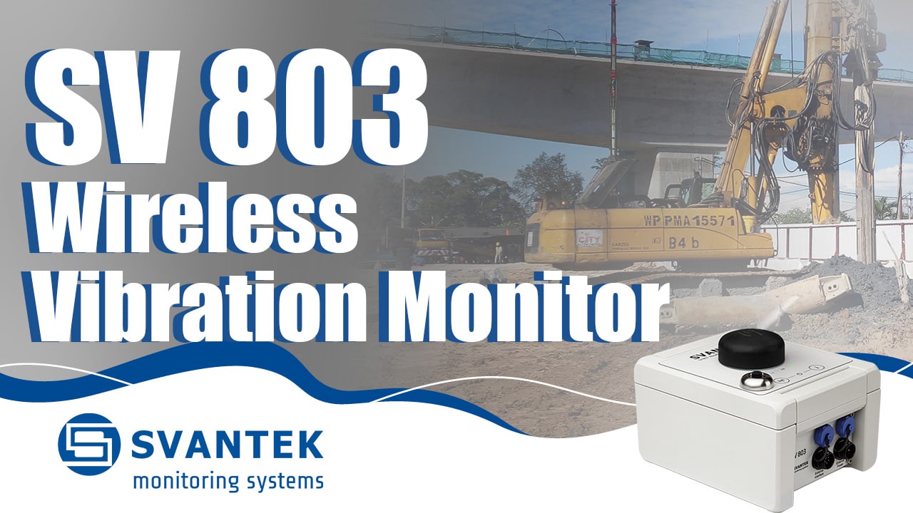 Monitor de vibração | Svantek Academia
